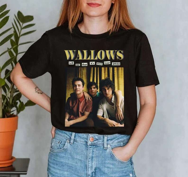 Wallows Tour 2022 Wallows Indie Rock Band T-Shirt - Bluefink