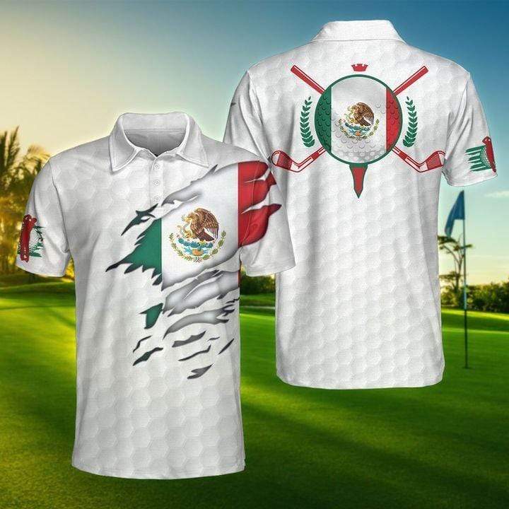 Amazing Mexican Golf Player Polo Shirt - Bluefink