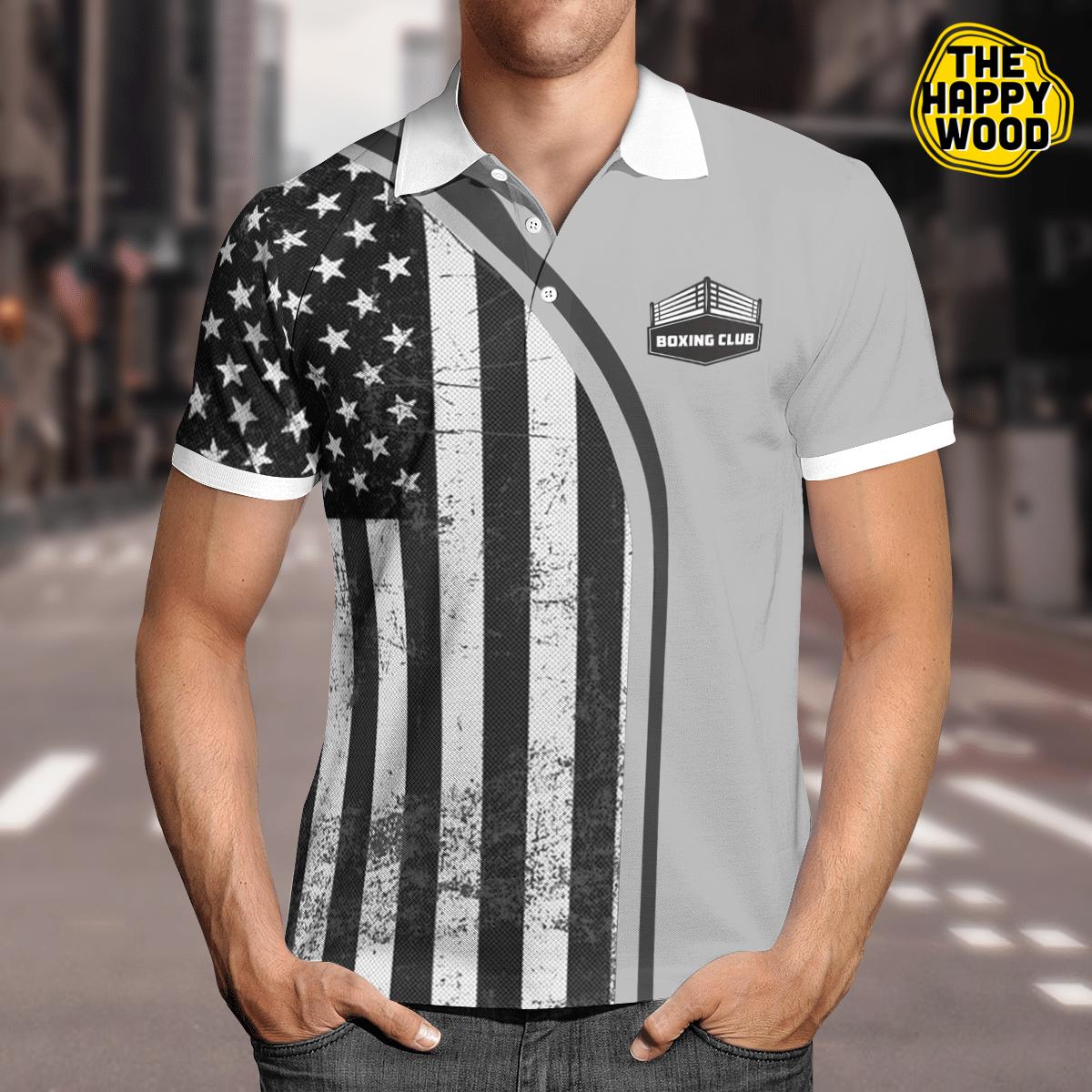 Boxing Polo Shirt - Bluefink