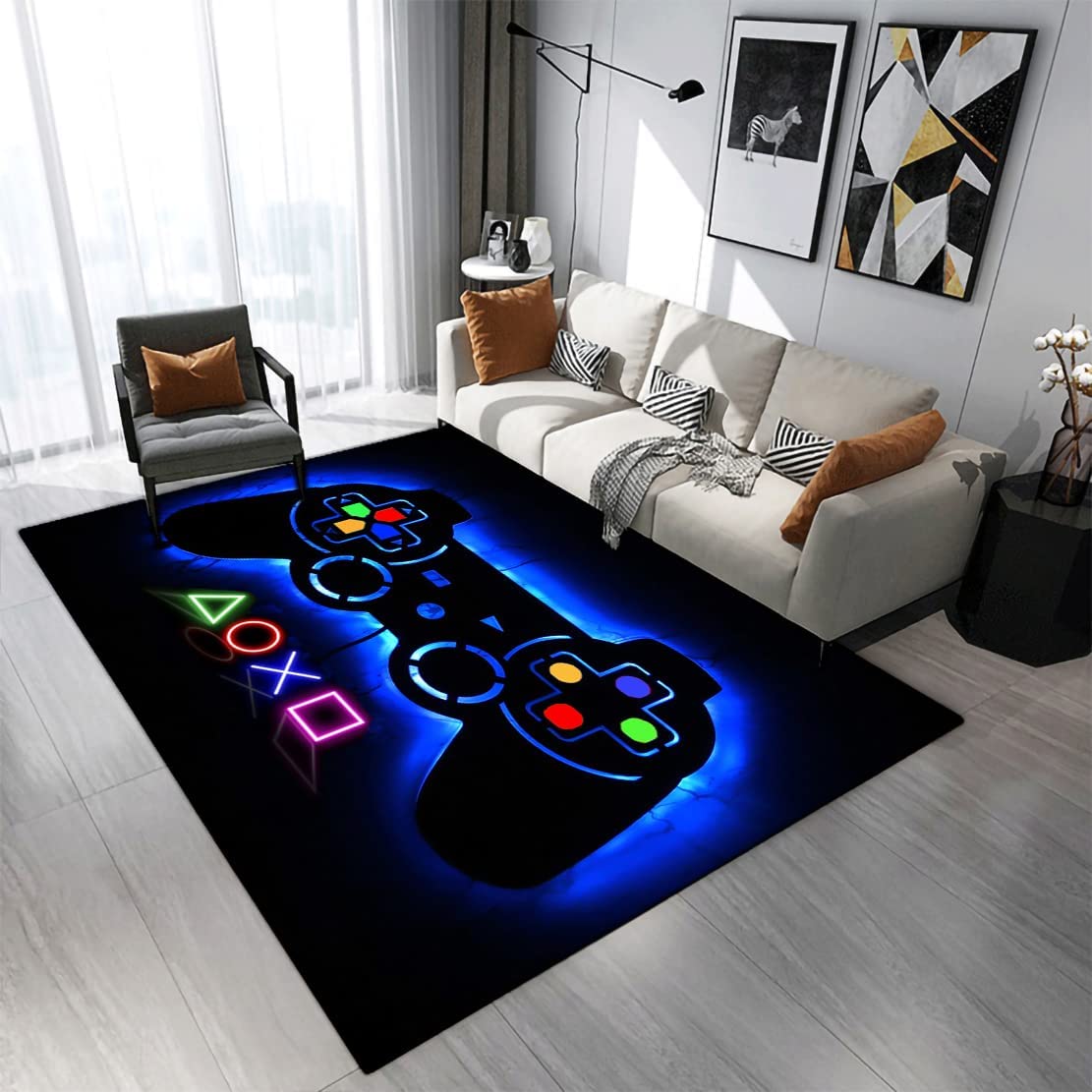 Complete Your Gaming Room with Video Game Controller Gamepad Carpets ...