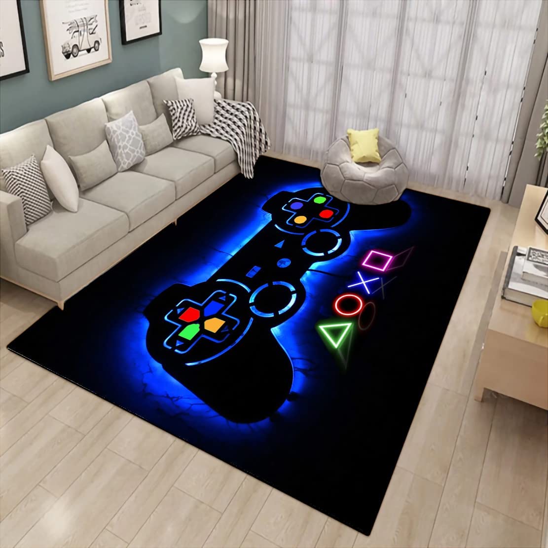 Complete Your Gaming Room with Video Game Controller Gamepad Carpets ...