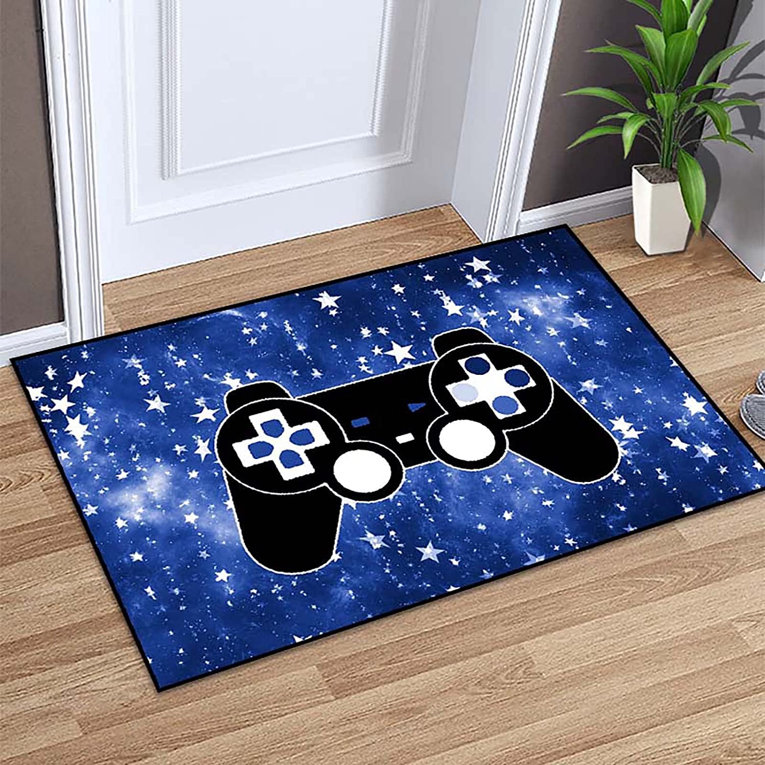 Cool Video Game Controller Area Rug: 3D Printed Gamer Rug with Room ...