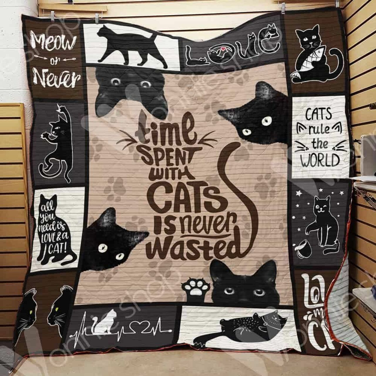 Custom Black Cat Bedding Set - Perfect for Bedroom Decor and ...
