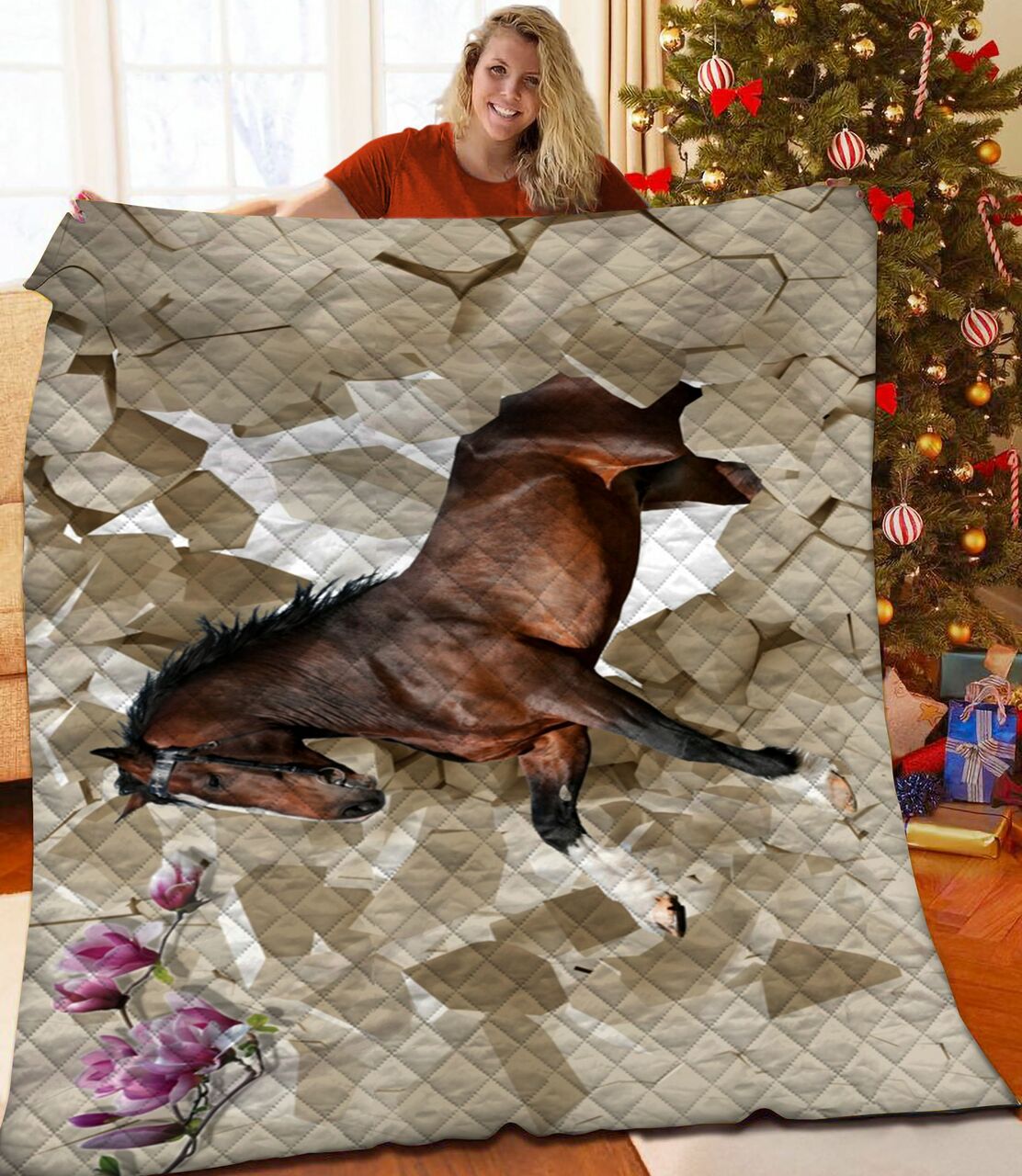 Custom Horse Themed Bedding Set - Perfect for Bedroom Decor and ...