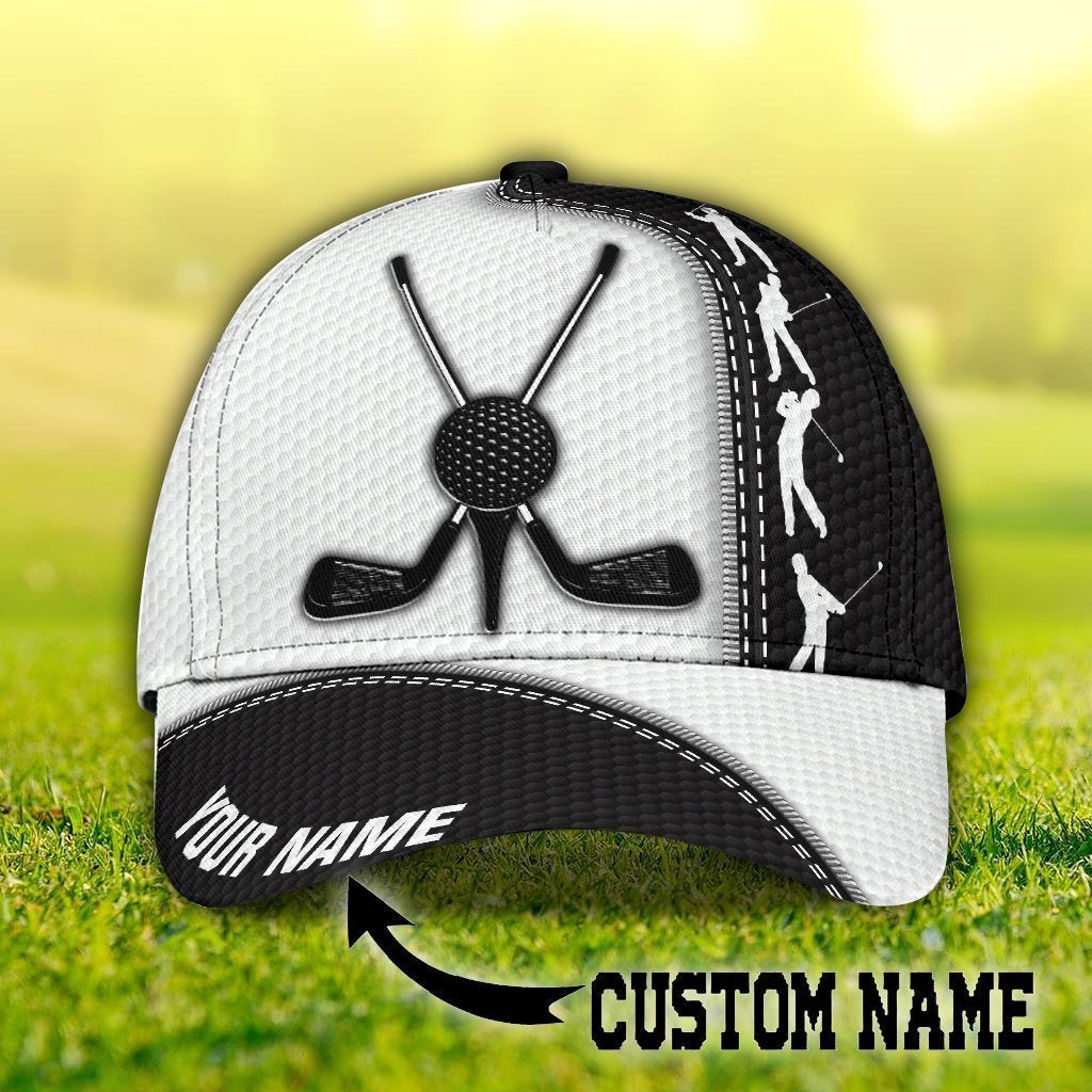 Custom Name Xt Golf Lover Combo Polo + Cap - Bluefink