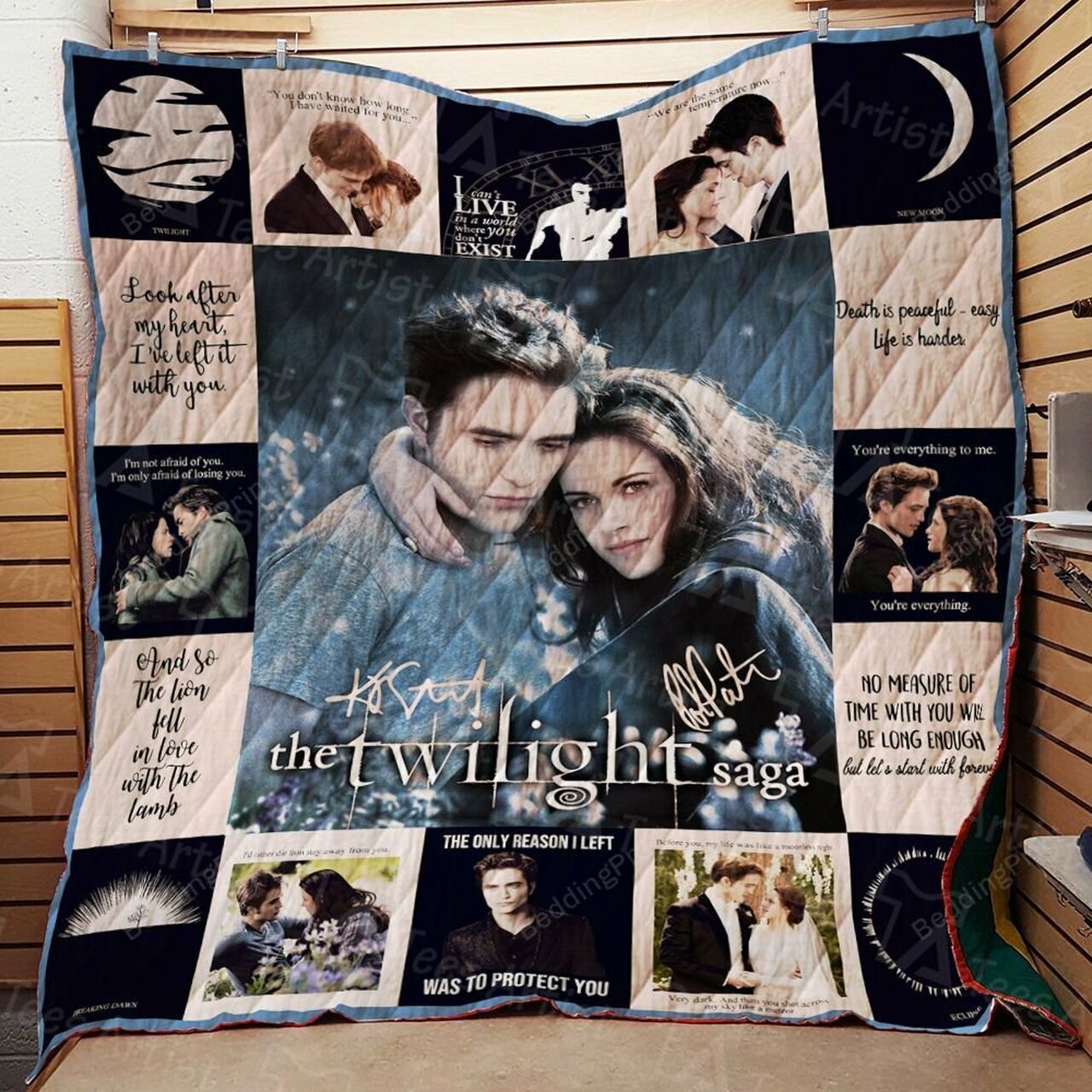 Custom Twilight Blanket Quilt Bedding Set Perfect for Bedroom Decor and ...