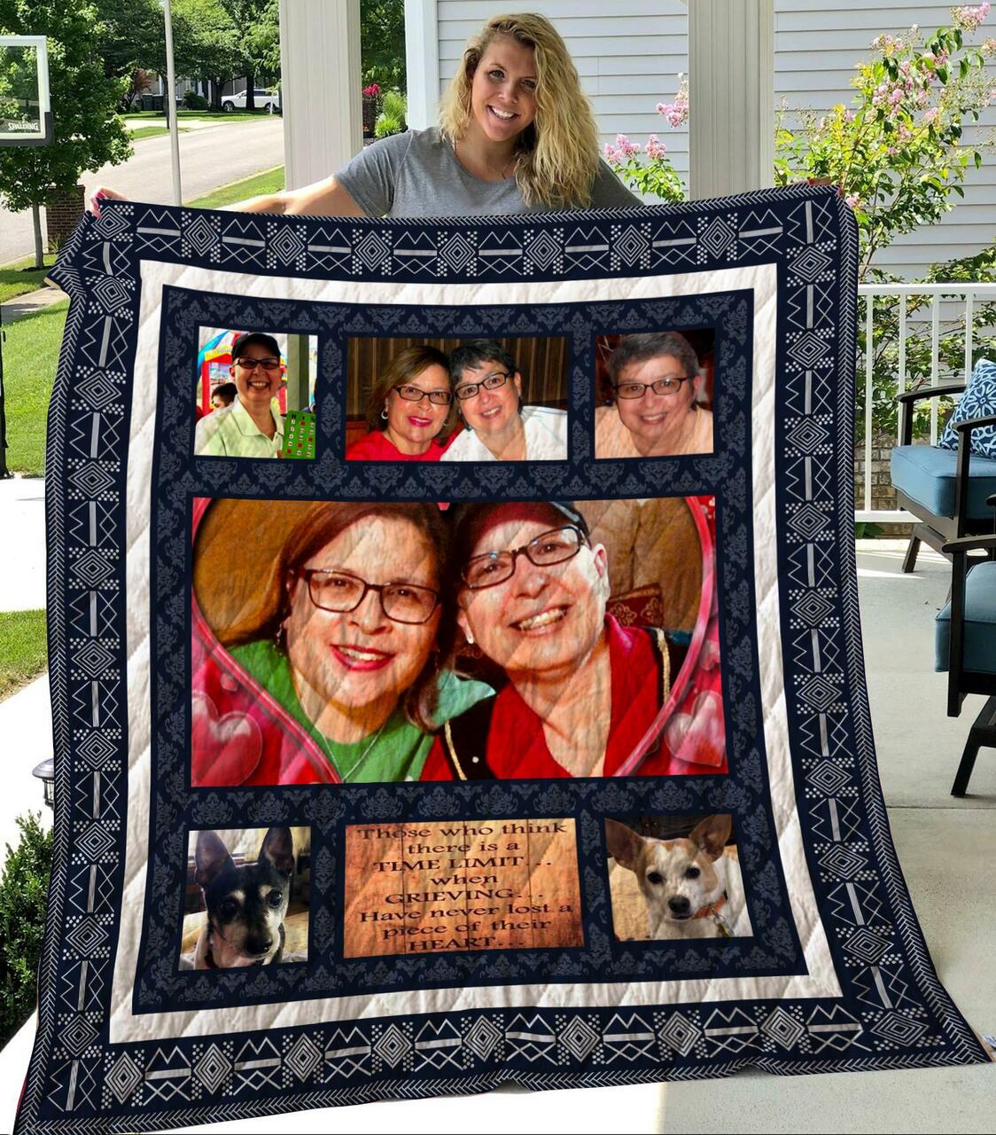 Custom76 Debbie Davila Quilt Bedding Set Blanket Bedroom Decor, Gifts for Family - Bluefink