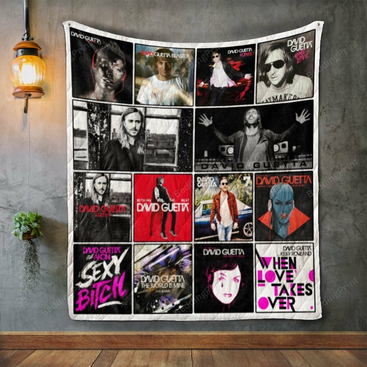 David Guetta Album Covers Quilt Bedding Set Blanket - Perfect for Home ...