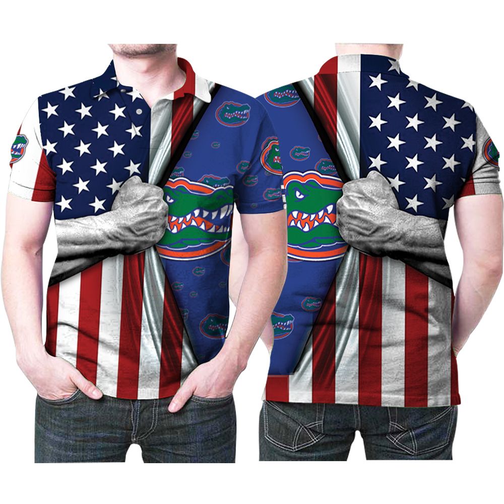 Florida Gators American Flag Ripped Aligator Logo 3D Printed Gift For ...