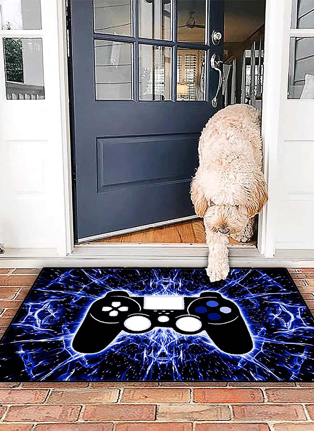 Game Controller Gaming Rugs with Art Abstract Background and Open Space ...