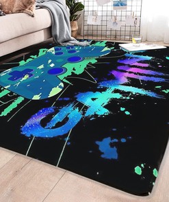Gaming Floor Mat with 3D Printed Game Controller Design - Bluefink