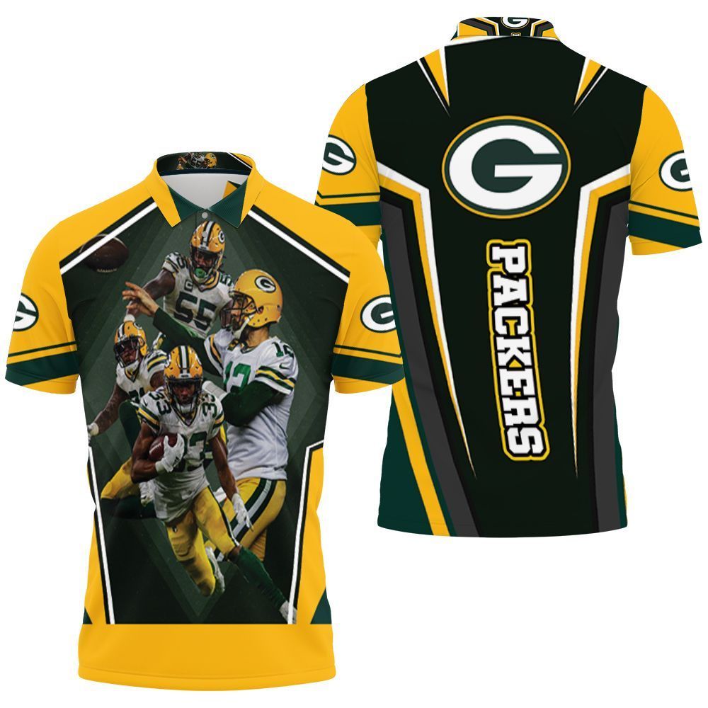 Green Bay Packers Nfc North Division Champions 2021 Super Bowl 3D Polo ...