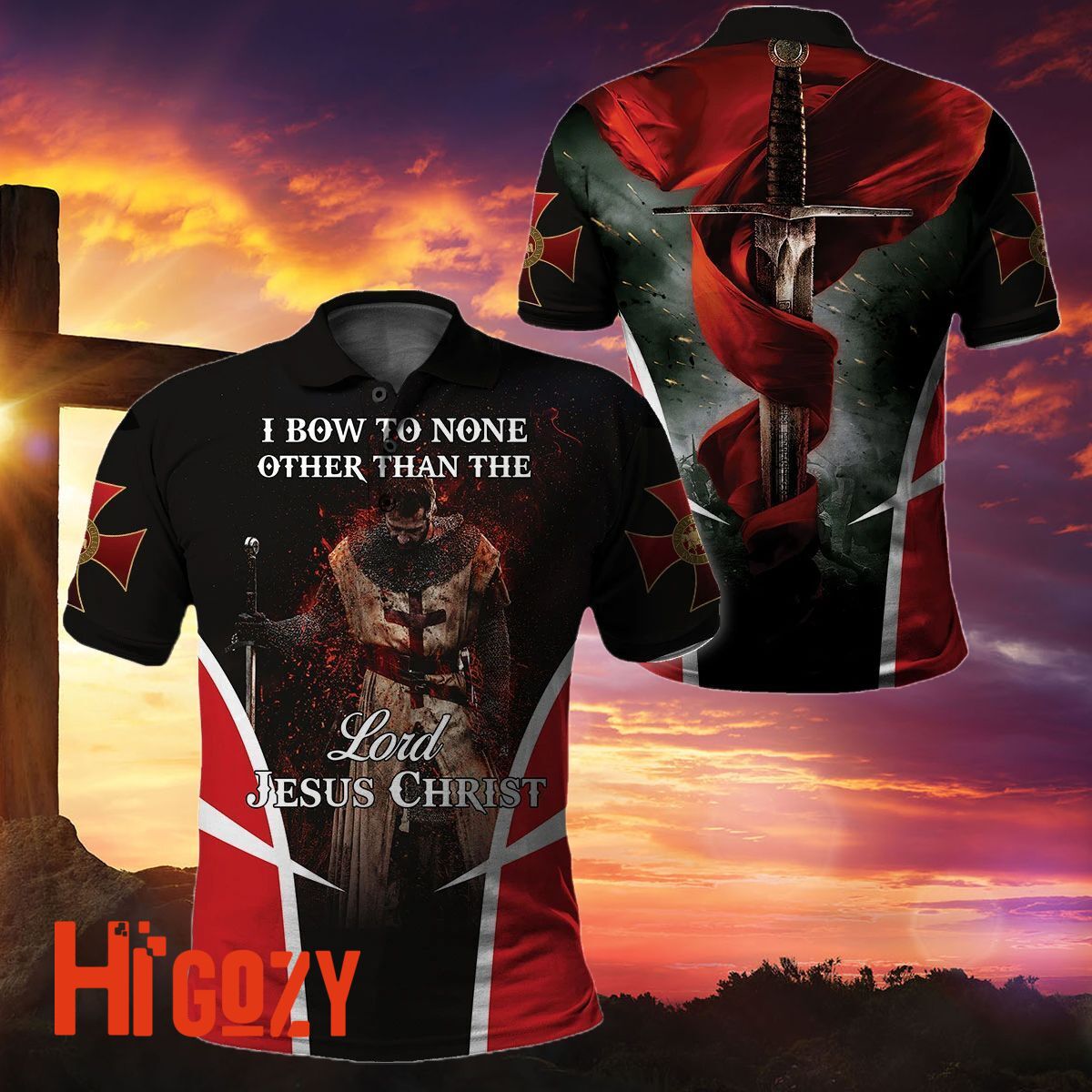 Jesus Unisex Polo T-Shirt Gift for Jesus Lovers - Bluefink