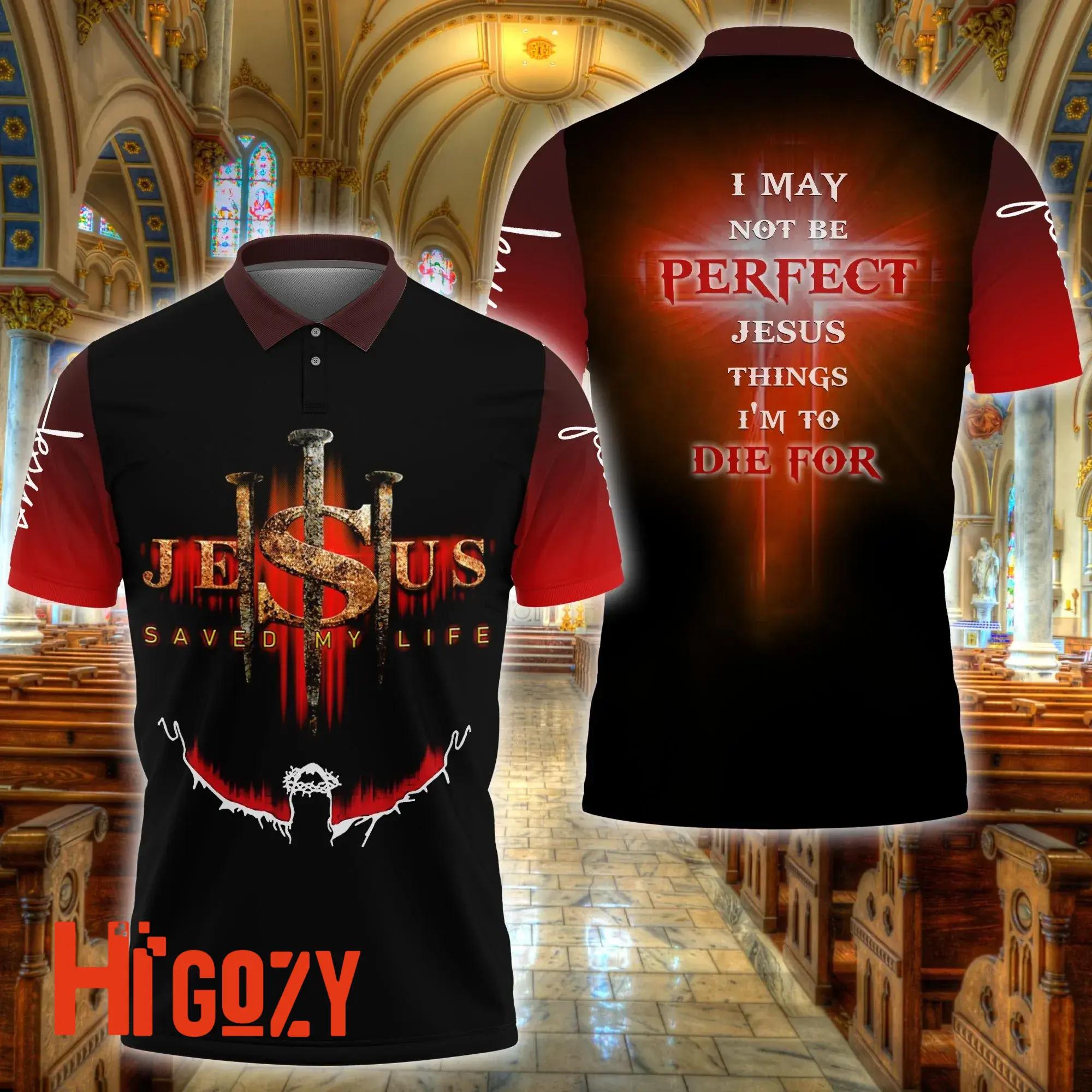 Jesus Unisex Polo T-Shirt - Sp381 - Bluefink