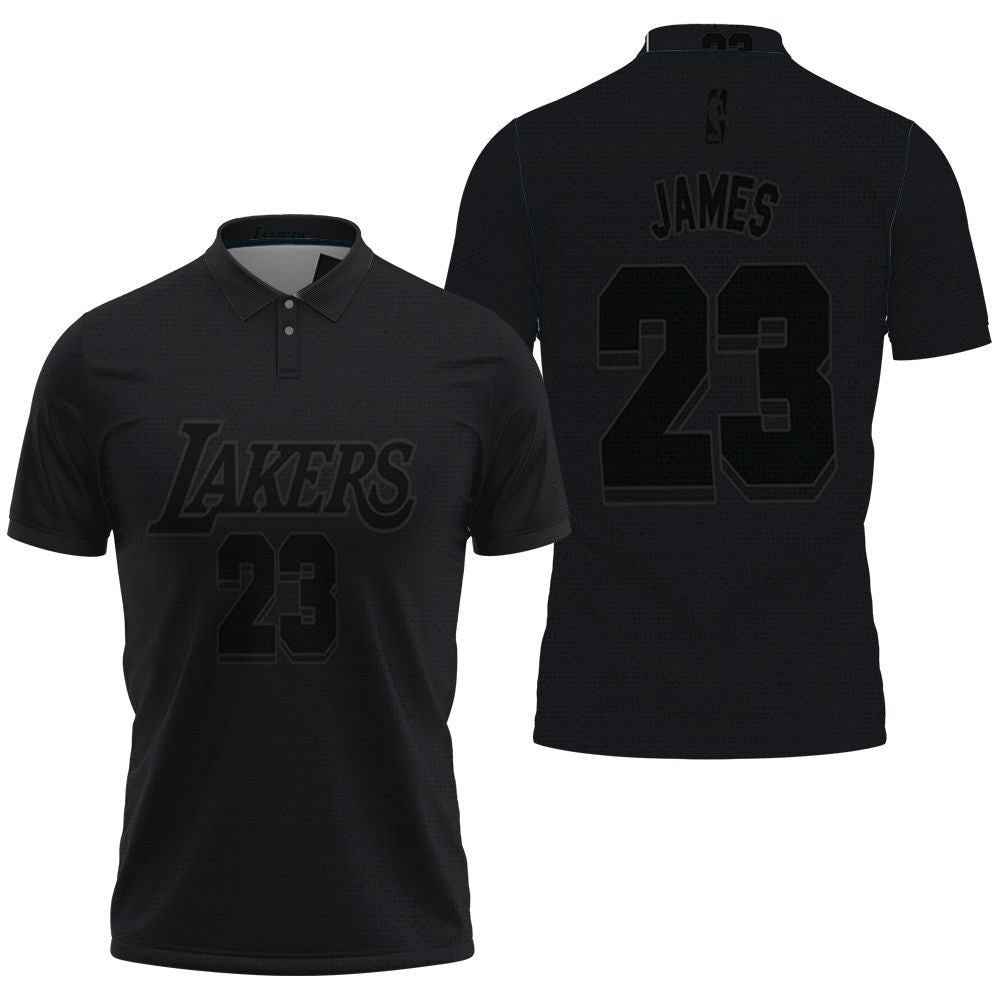 Lebron James Los Angeles Lakers Mvp Black 2019 Jersey Inspired Style ...