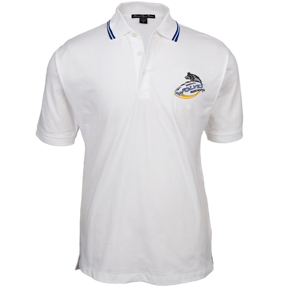 Manchester Wolves - Logo Polo Shirt - Bluefink