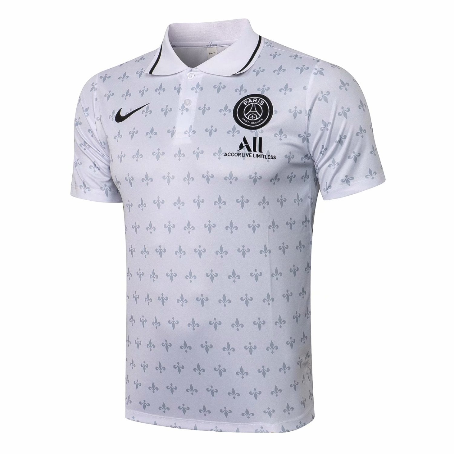 Mens Manchester City Polo Shirt White Iii 2020/21 - Bluefink