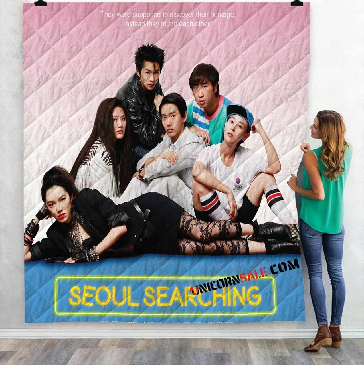 Netflix Movie Seoul Searching V 3D Customized Personalized Quilt ...