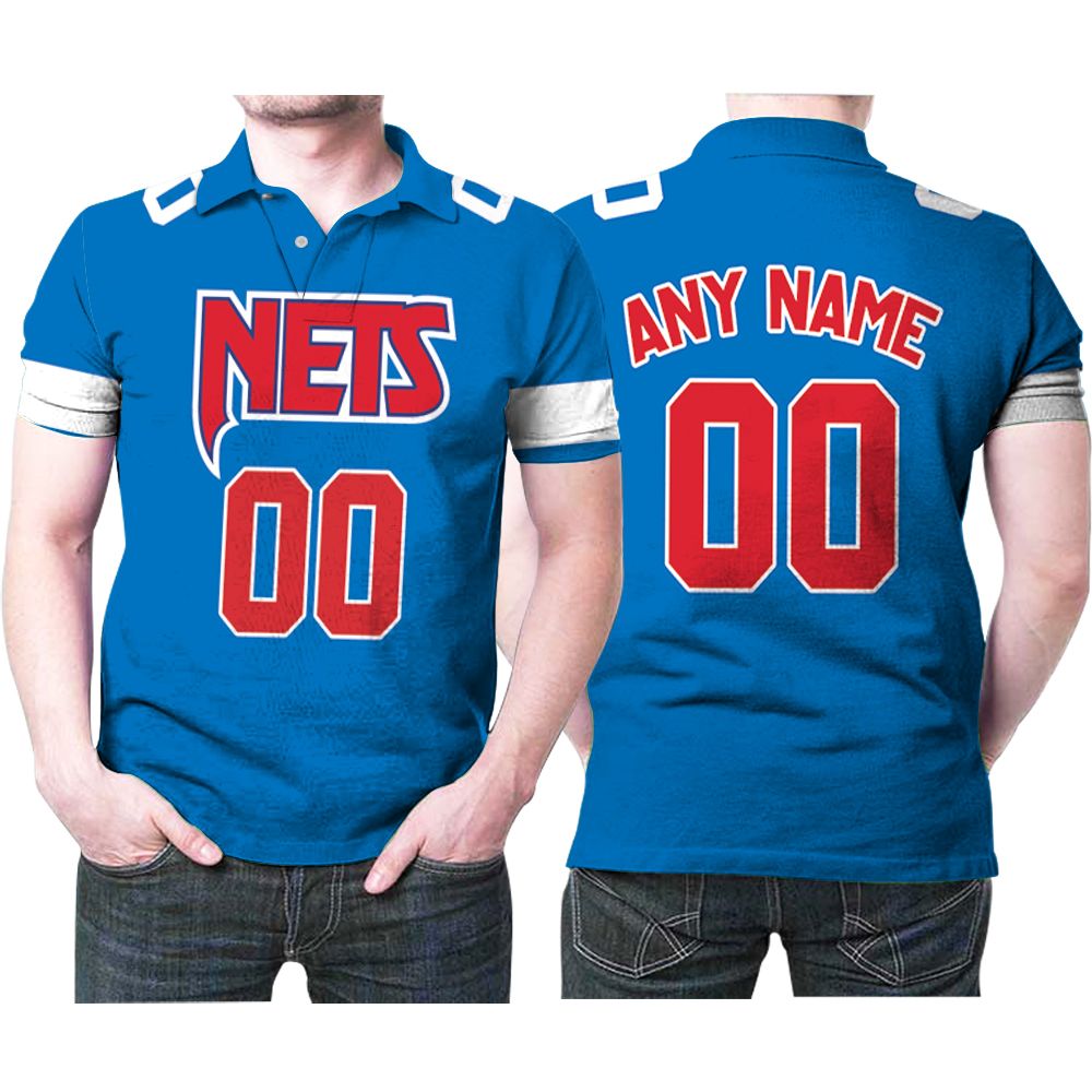 Personalized Brooklyn Nets 00 City Edition 2021 Team Blue Jersey ...