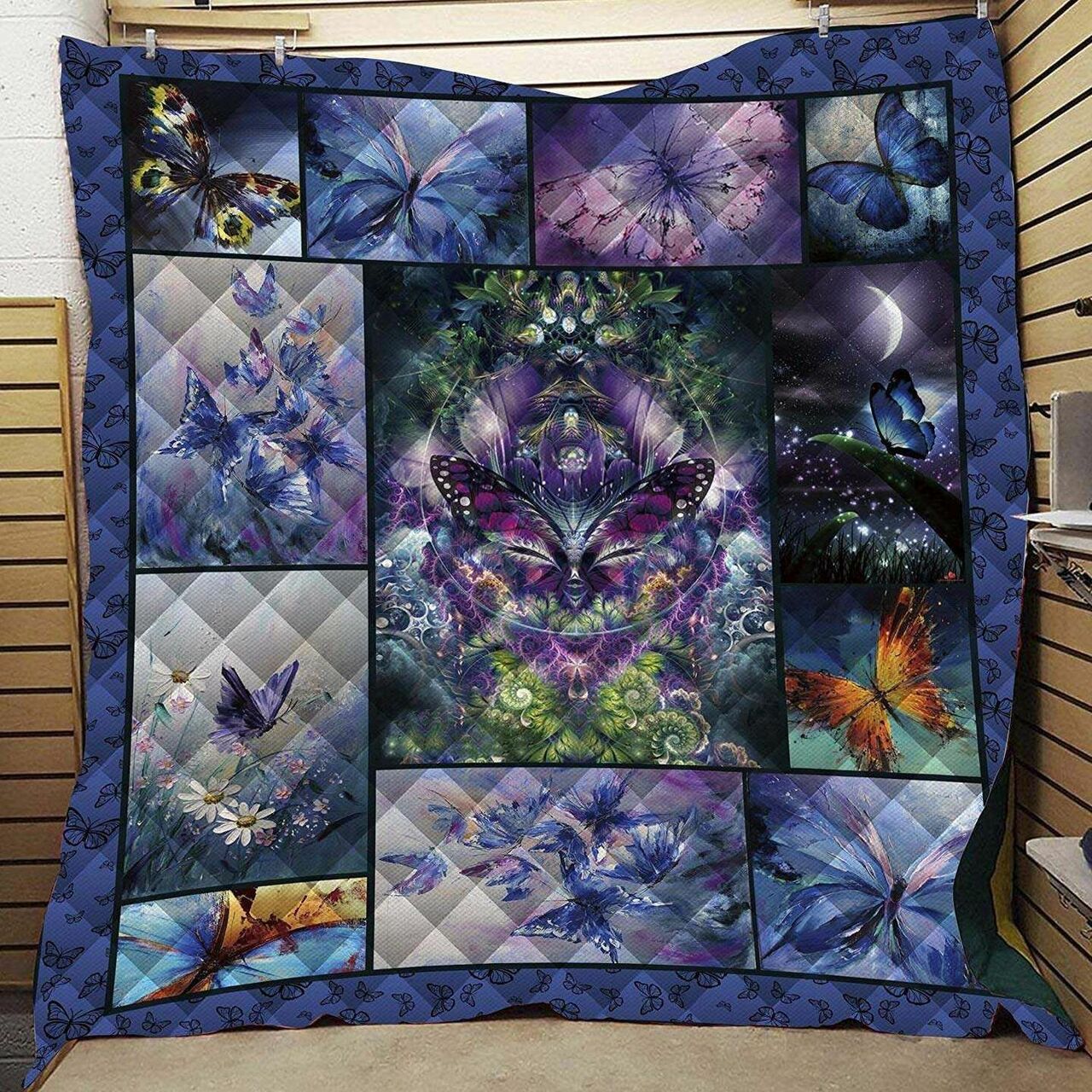 Personalized Butterfly Quilt Bedding Set, Ideal for Home Decoration and ...