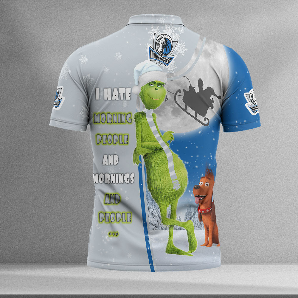 Personalized Funny Christmas The Grinch Dallas Mavericks NBA I Hate ...