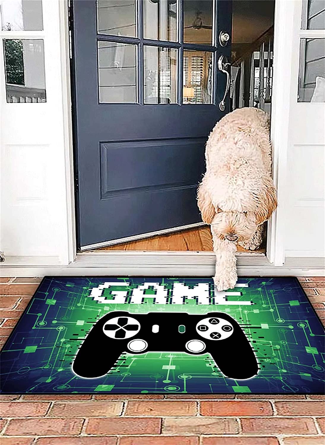 Personalized Gamer Rug for Bedroom, Boys Gaming Area Rug with Video ...