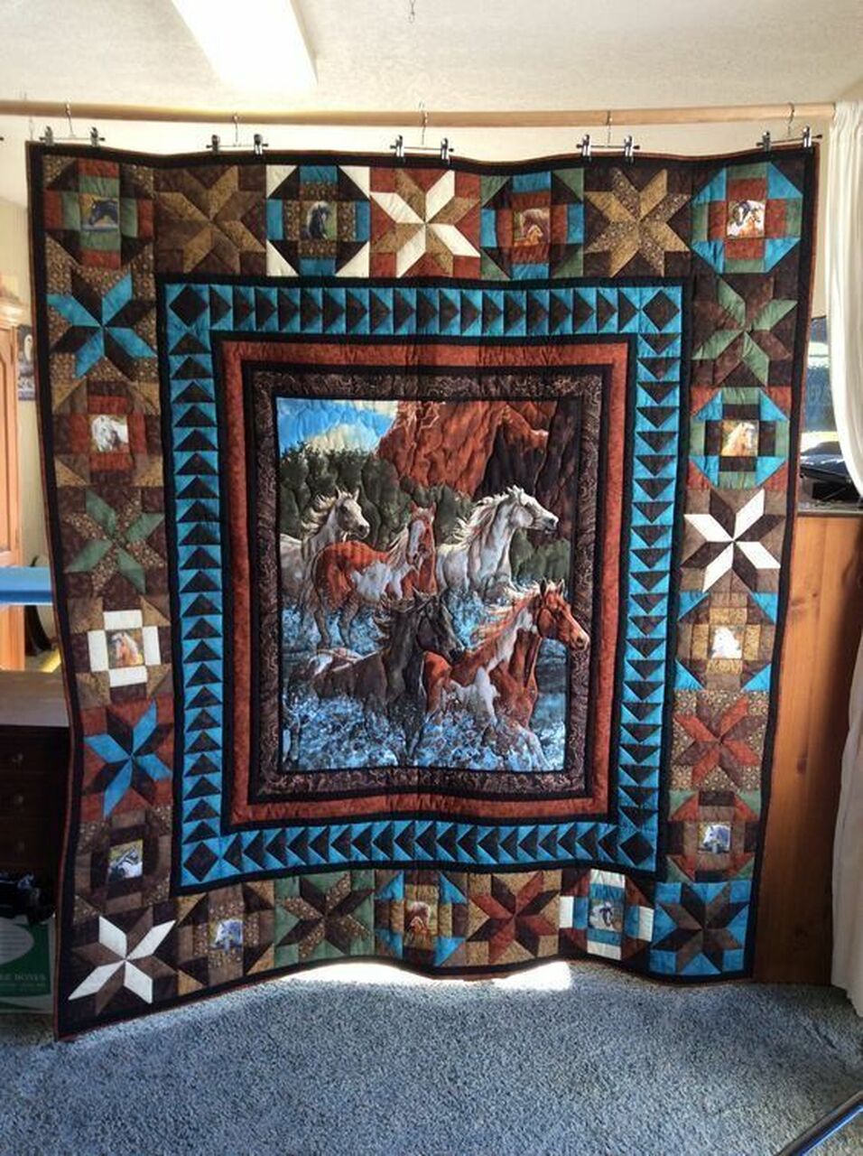 Personalized Horse Quilt Bedding Set, Unique Addition to Your Bedroom ...