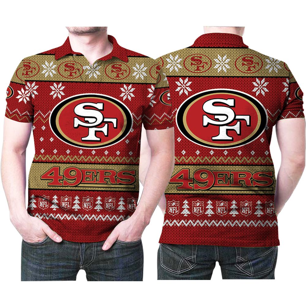 San Francisco 49Ers Logo Nfl Ugly Christmas 3D Printed Gift For San ...