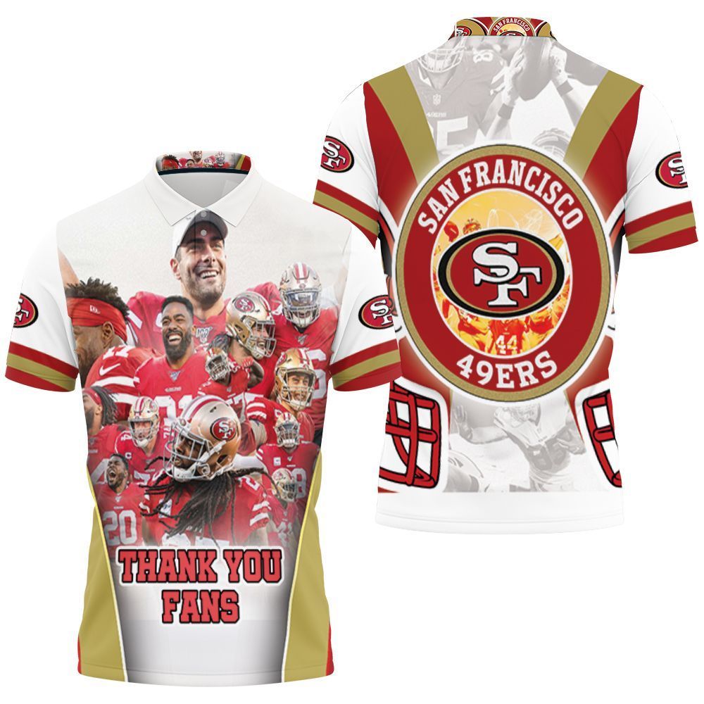 Super Bowl San Francisco 49Ers Nfc West Division For Fans 3D Polo Shirt ...