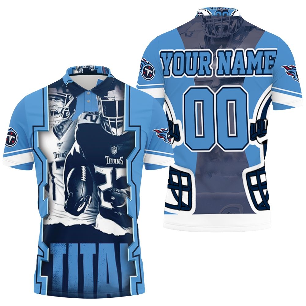 Tennessee Titans Super Bowl 2021 Afc South Division Champions Super Bowl 2021 Personalized Polo ...