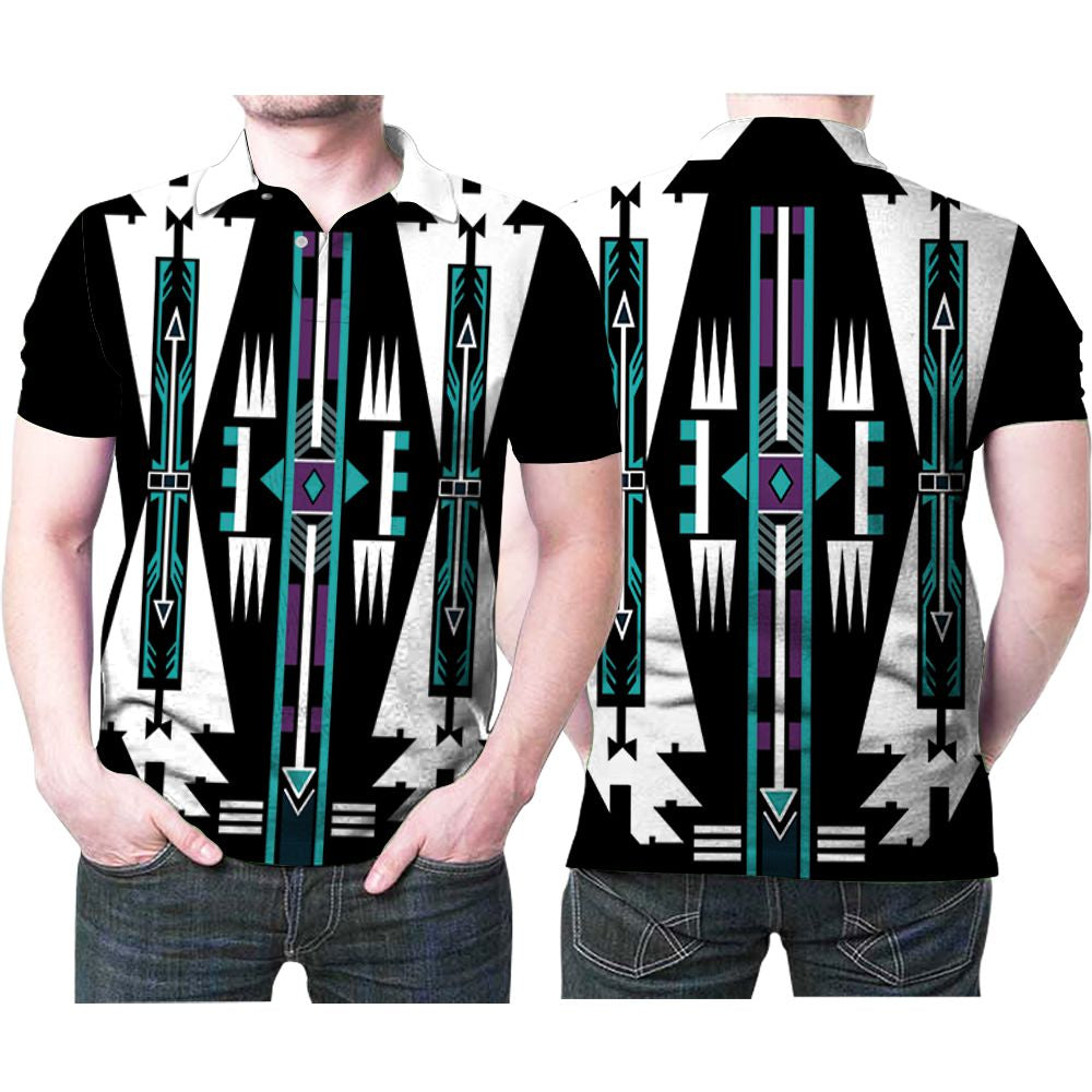The Native American Costume Pattern Blue 3D Printed Gift For Native ...