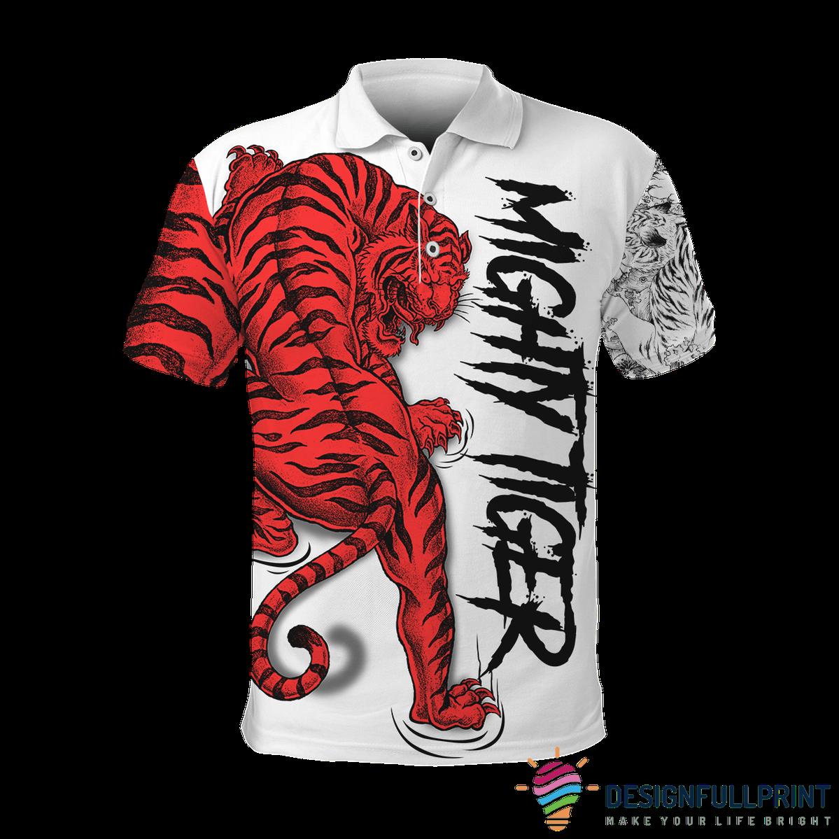 The Night Tiger Polo Shirt Nhd - Bluefink