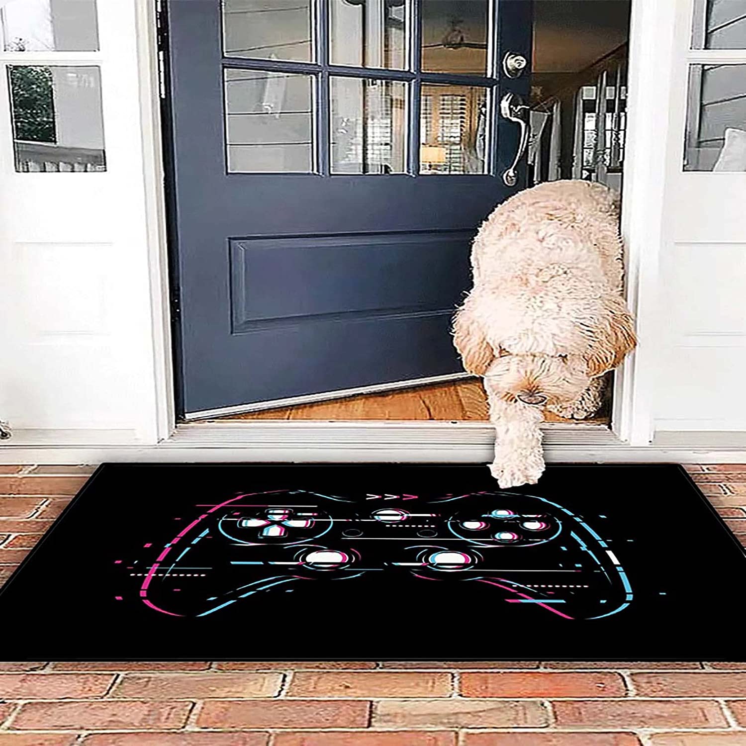 USA Flag Gaming Rugs for Boys Bedroom - Gamer Controller Gamepad ...