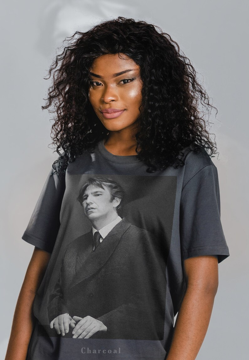 Alan Rickman British Actor Tribute Shirt, Movie Die Hard Homage T-Shirt ...