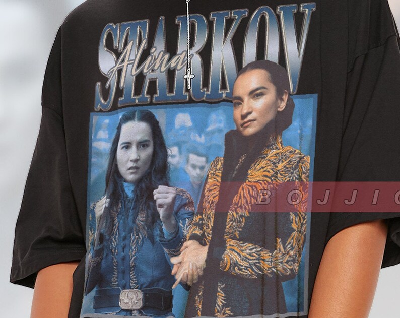 Alina Starkov Merch: Jessie Mei Li Shirt, Retro Sweater - Bluefink
