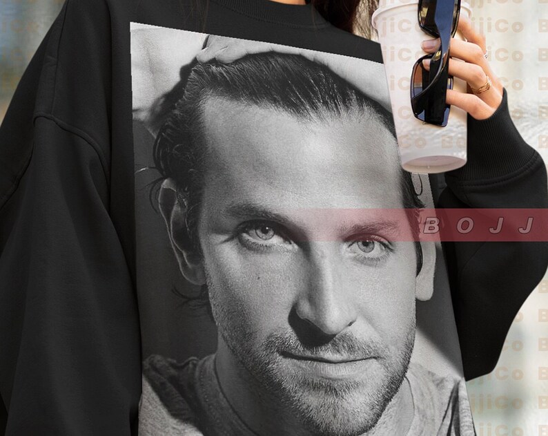 BRADLEY COOPER Retro Sweater, Vintage Homage to Bradley Cooper, Movies ...