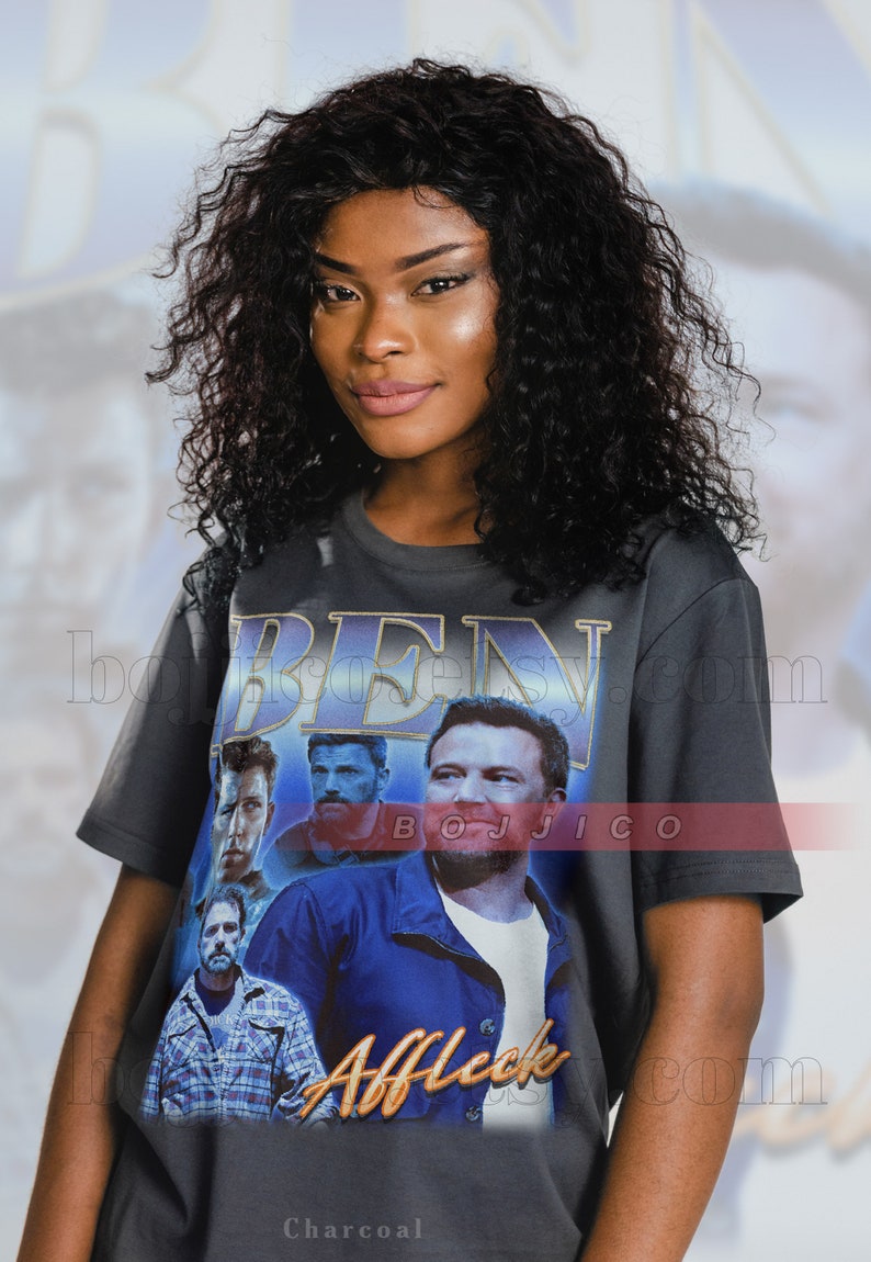 Ben Affleck Merch Gift - Retro 90s Homage Tshirt - Bluefink