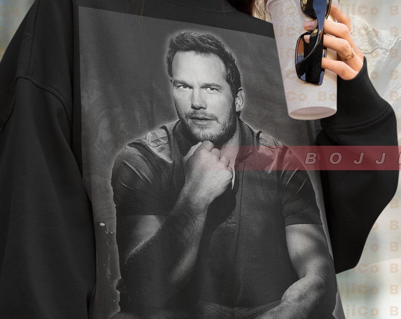 Chris Pratt Merch Gift - Retro Vintage Sweater for Fans of the Iconic ...