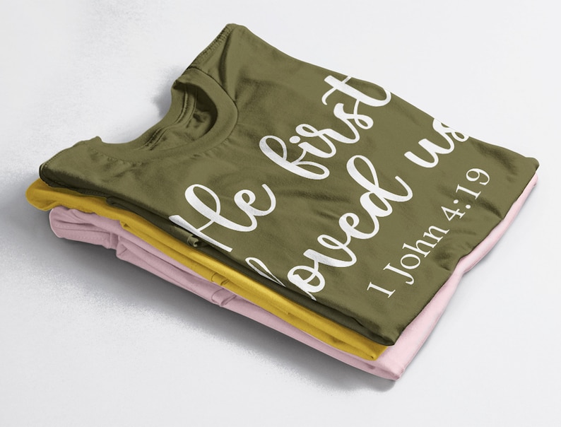 Christian Inspirational Shirt - Religious Clothing and Gifts with Bible ...