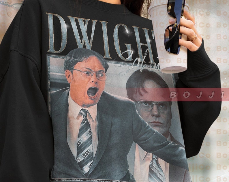Dwight Schrute The Office Homage Sweatshirt - Retro Vintage Sweater for ...