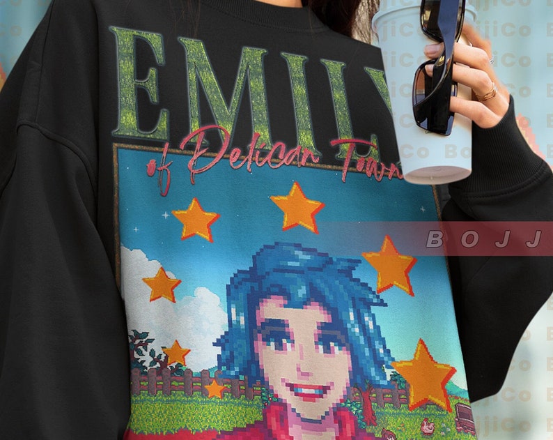 Emily Stardew Valley Sweater - Harvst Moon RPG Character Fan Merch ...