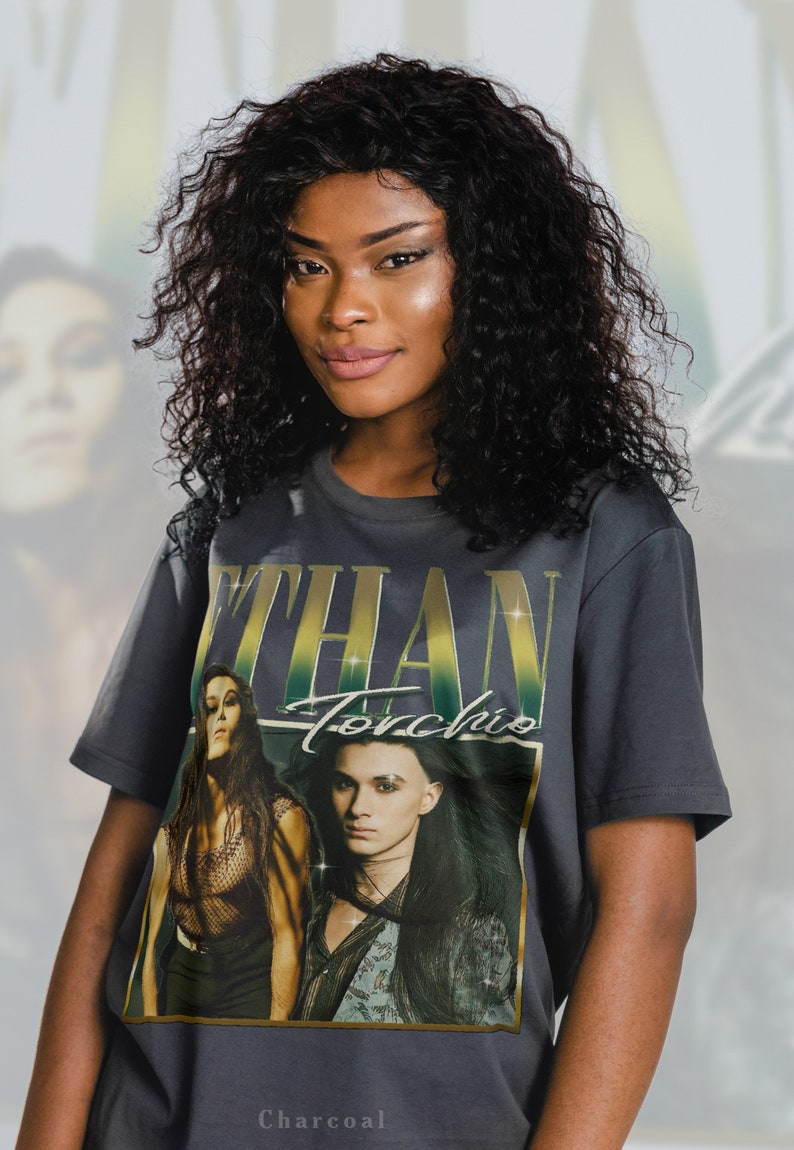 Ethan Torchio Vintage Sweater - Homage, Fan Tee and Maneskin Merch Gift ...