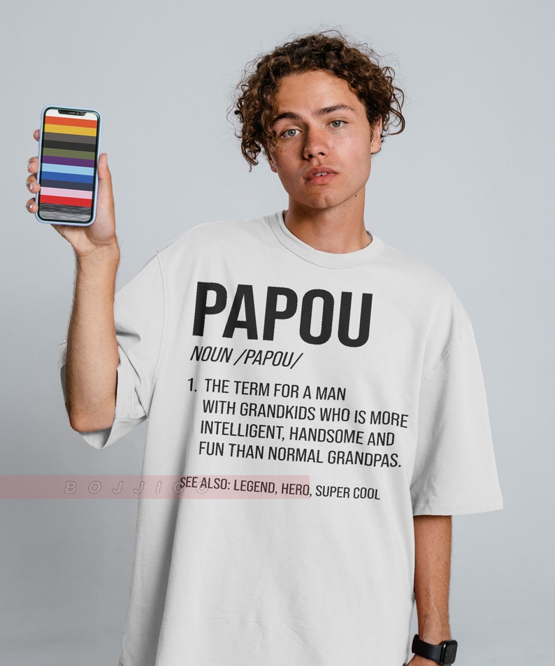 Funny Greek Grandfather Shirt, Don't Mess with Pappou Tee, Pappou Noun ...