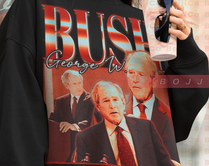 George W. Bush Homage Sweatshirt - Bluefink