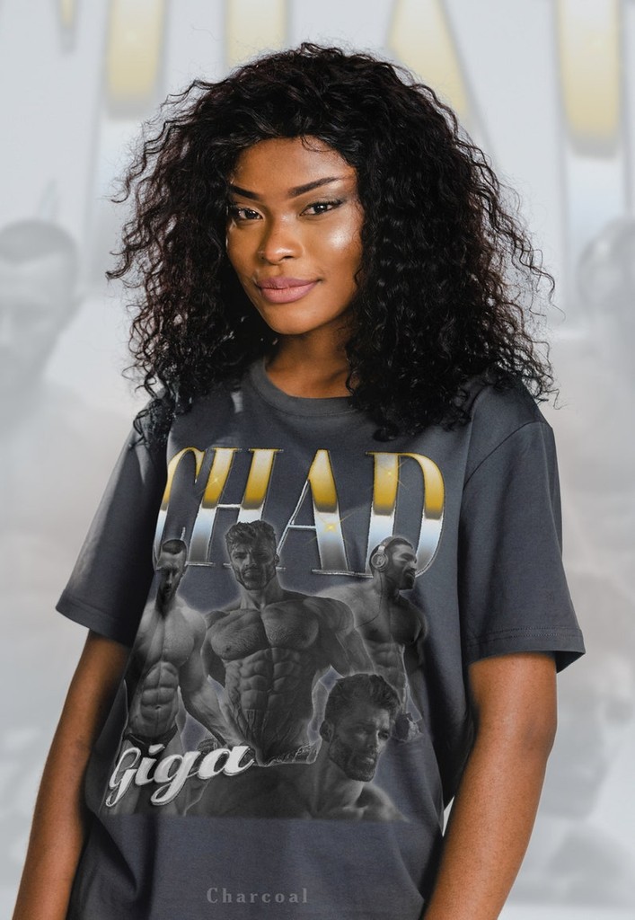 Giga Chad Meme Alpha Male Bodybuilder Unisex Shirt, Masculin YES - Bluefink