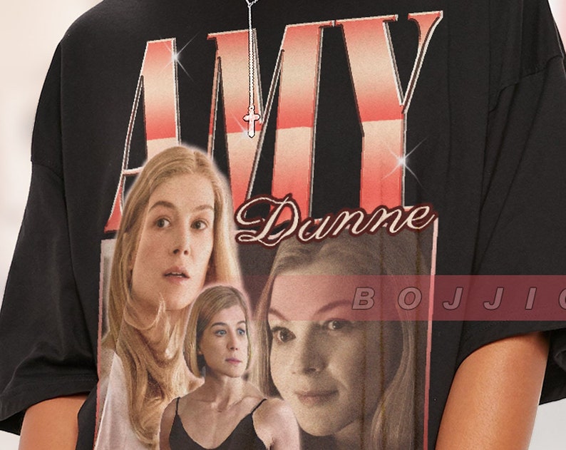 Gone Girl Homage Tee: Amy Dune Vintage Shirt, Rosamund Pike Retro ...