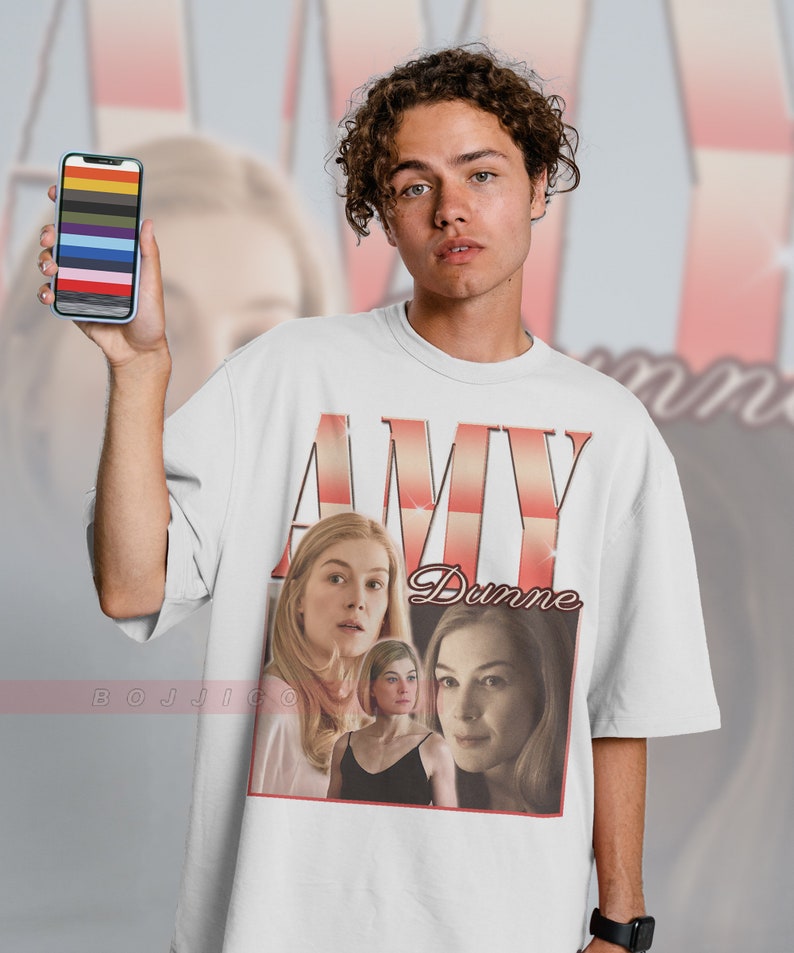 Gone Girl Homage Tee: Amy Dune Vintage Shirt, Rosamund Pike Retro ...