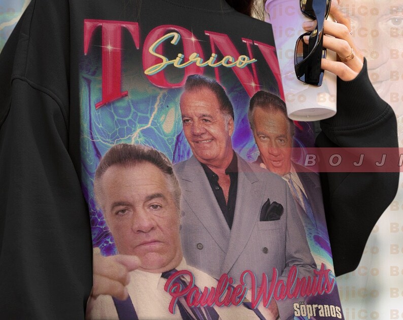 Goodfellas Gangster Hoodie - Tribute TONY SIRICO Paulie The Sopranos ...