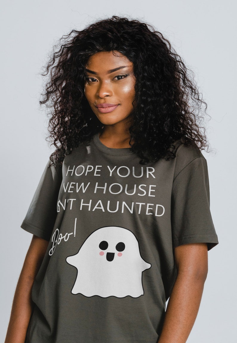 Haunted New Neighbor Housewarming Shirt - Funny New Homeowner ...