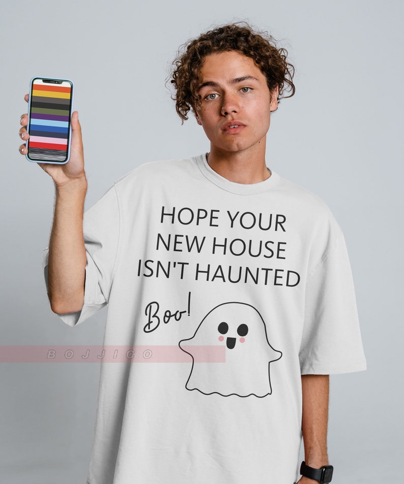 Haunted New Neighbor Housewarming Shirt - Funny New Homeowner ...